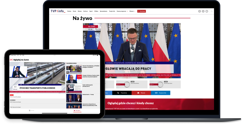 TVP INFO na żywo - stream, live, online | TVP INFO