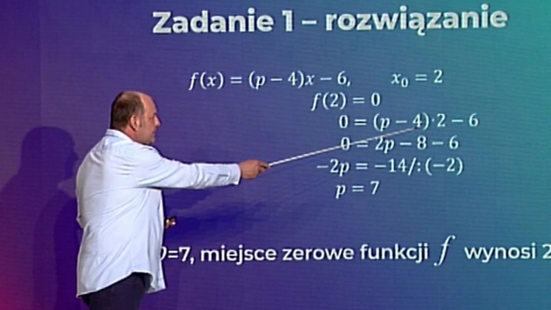 Szkoła z TVP: klasa 1 ponadpodstawowa – nowa podstawa programowa: Matematyka, Lekcja 2, 29.04. ...