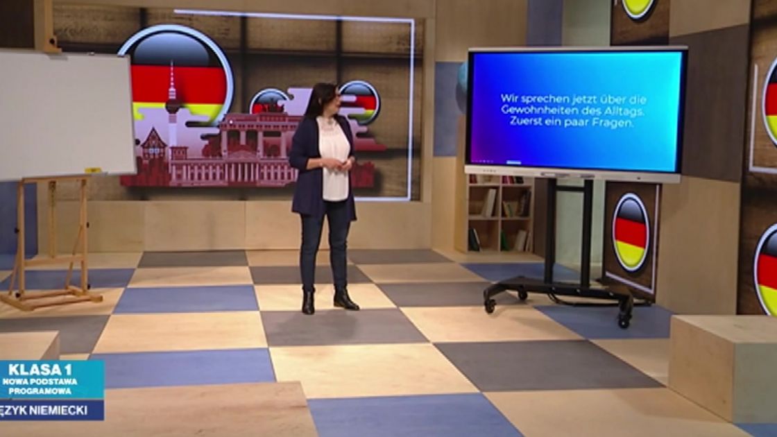 Szkoła z TVP: klasa 1 ponadpodstawowa – nowa podstawa programowa: Język niemiecki, Lekcja 3, 26. ...