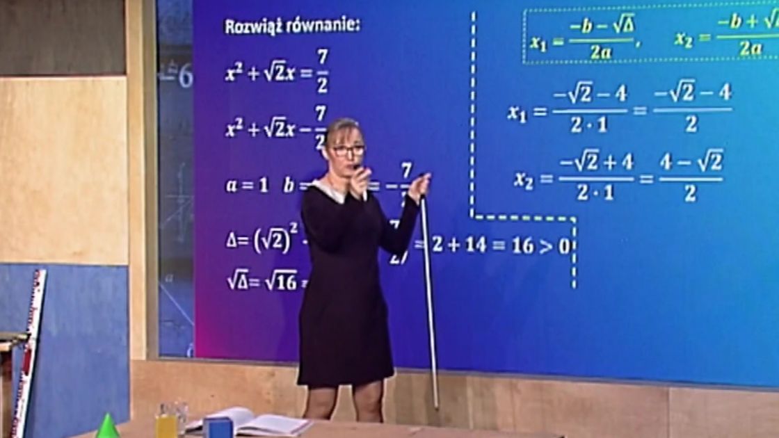 Szkoła z TVP: klasa 1 ponadpodstawowa: Matematyka, Lekcja 2, 29.04.2020 - programy, Oglądaj na ...