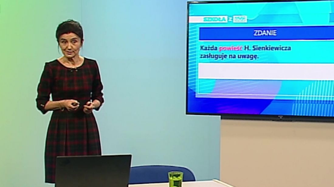 Szkoła z TVP: klasa 8: Język polski, Lekcja 2, 16.04.2020 - programy, Oglądaj na TVP VOD