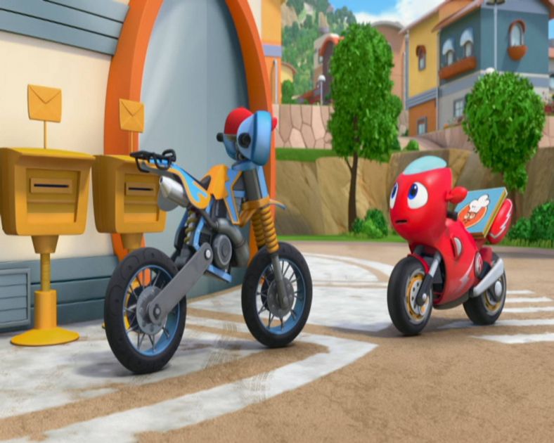 Ricky Zoom: odcinek 2 – Dostawca Blip - dla dzieci, Oglądaj na TVP VOD