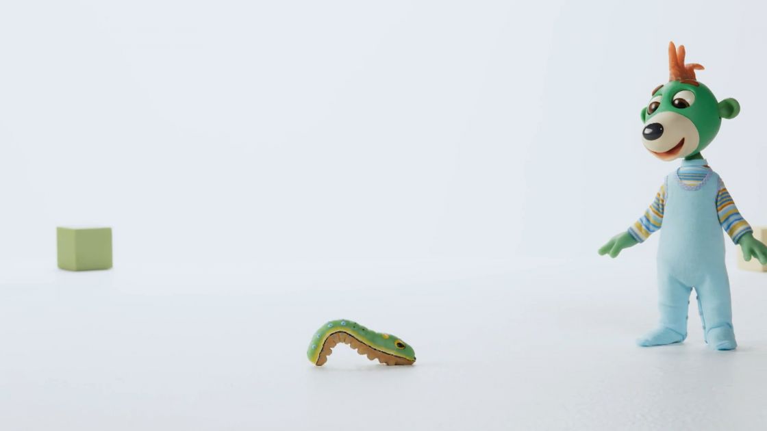 Bobaski i Miś: Gąsienica i motyl, odcinek 79 - dla dzieci, Oglądaj na ...