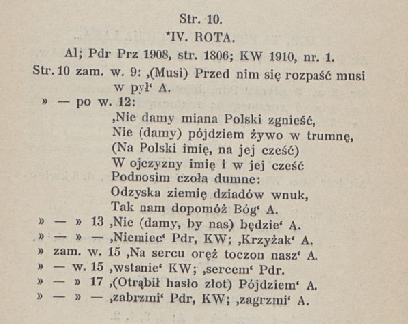 Nie będzie Krzyżak pluł nam w twarz? Tekst Roty w podręczniku do języka ...